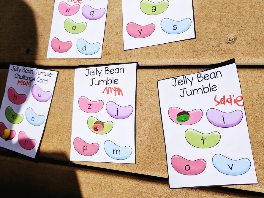 J is for Jelly Beans- Letter J Week – Super God, Not Super Mom